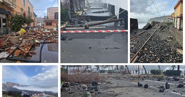 Il ciclone Harry come un'apocalisse: in Sicilia danni per almeno mezzo ...