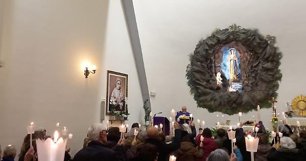 Ragusa, a San Michele l'ultima "visita" alla Madonna di Lourdes - La ...