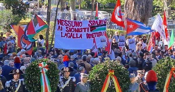 Festa della Liberazione a Palermo, cori contro il sindaco: «Fuori ...