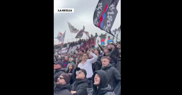 Catania, cori allo stadio contro la polizia. Nel gruppo anche il ...