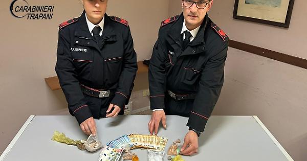 Carabinieri di Castelvetrano, con il fiuto di Ron, arrestano coppia a ...