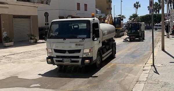 Pozzallo, riapre in via dell'Arno una parte della carreggiata - La Sicilia