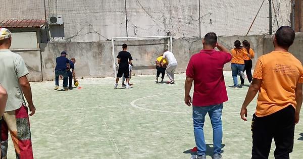 Ragusa e la partita speciale: i detenuti in campo con i figli - La Sicilia
