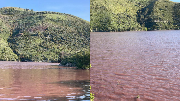 Il lago Dirillo si tinge di rosso: meraviglia per gli escursionisti ...